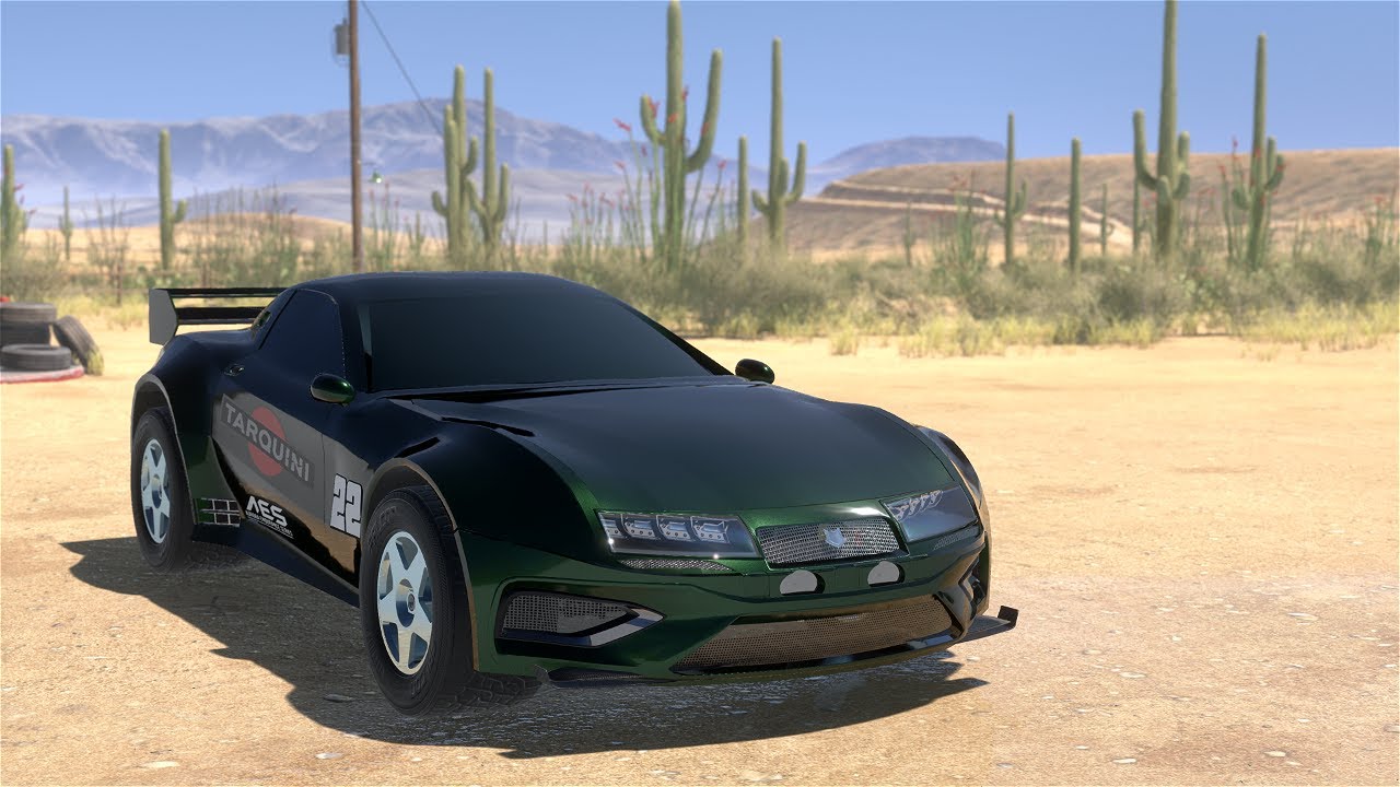 Beamng + Automation Car showcase Kleo RS (Rally Raid Monster) - YouTube