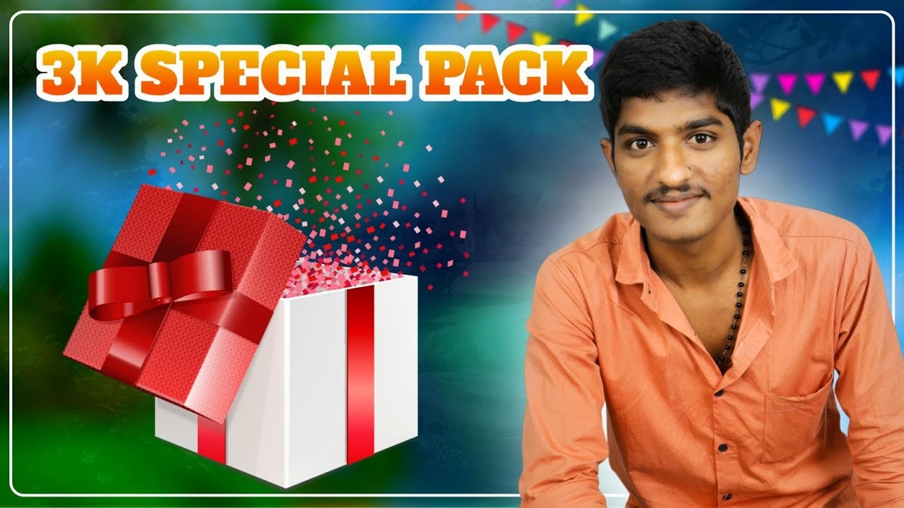3k Special Pack Video || HD Backgrounds Pack || 3k Subscriber's Special ...