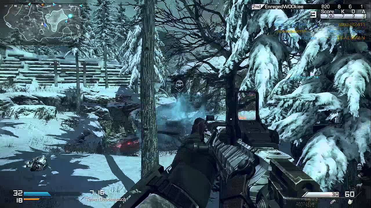 PS4 User Interface + COD Ghosts gameplay - YouTube