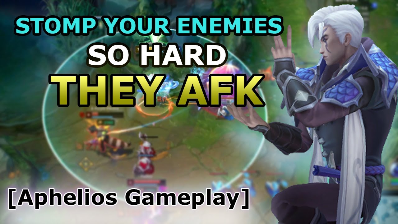 Unbelievable Trick to Make Your Enemies Disappear !!! [Aphelios ...