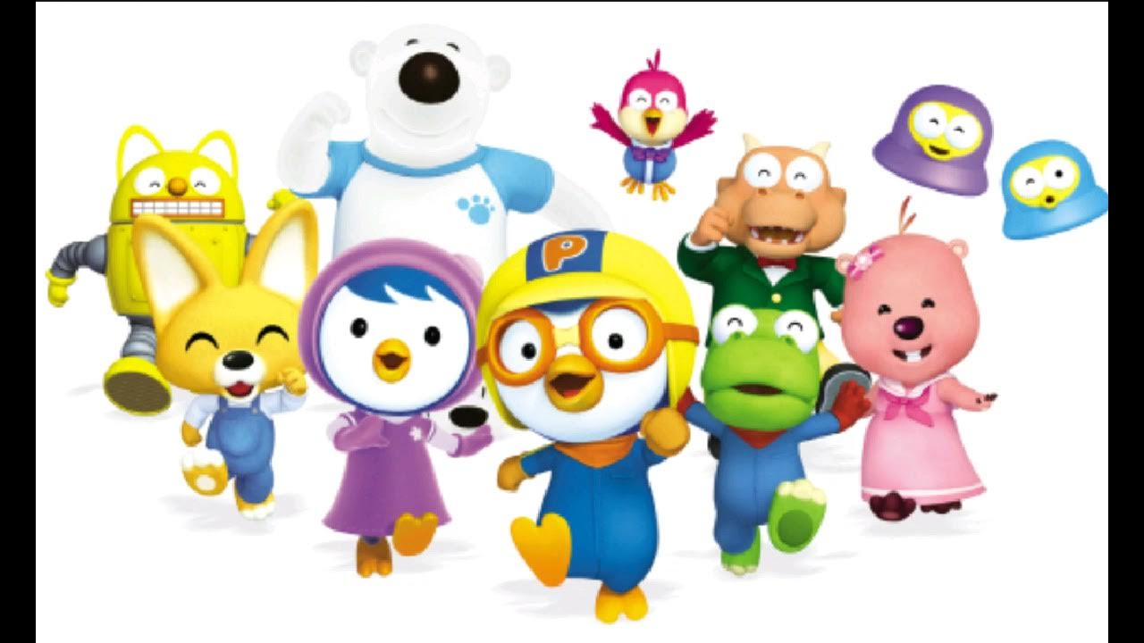 #뽀로로#단체사진#뽀로로와친구들 뽀로로 와 친구들 단체사진 / 등장인물🐧🐍🐲🐺Come to Pororo , group photo ...