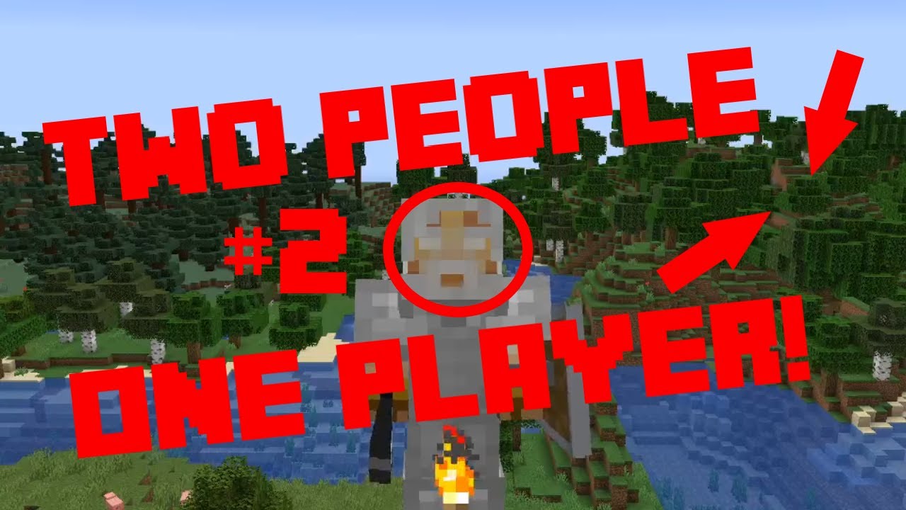 Minecraft But TWO People Control ONE Player #2 - YouTube