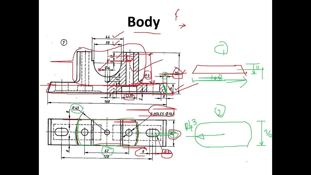 How to Model Plummer block parts using solid edge in Kannada language |Solid Edge - YouTube