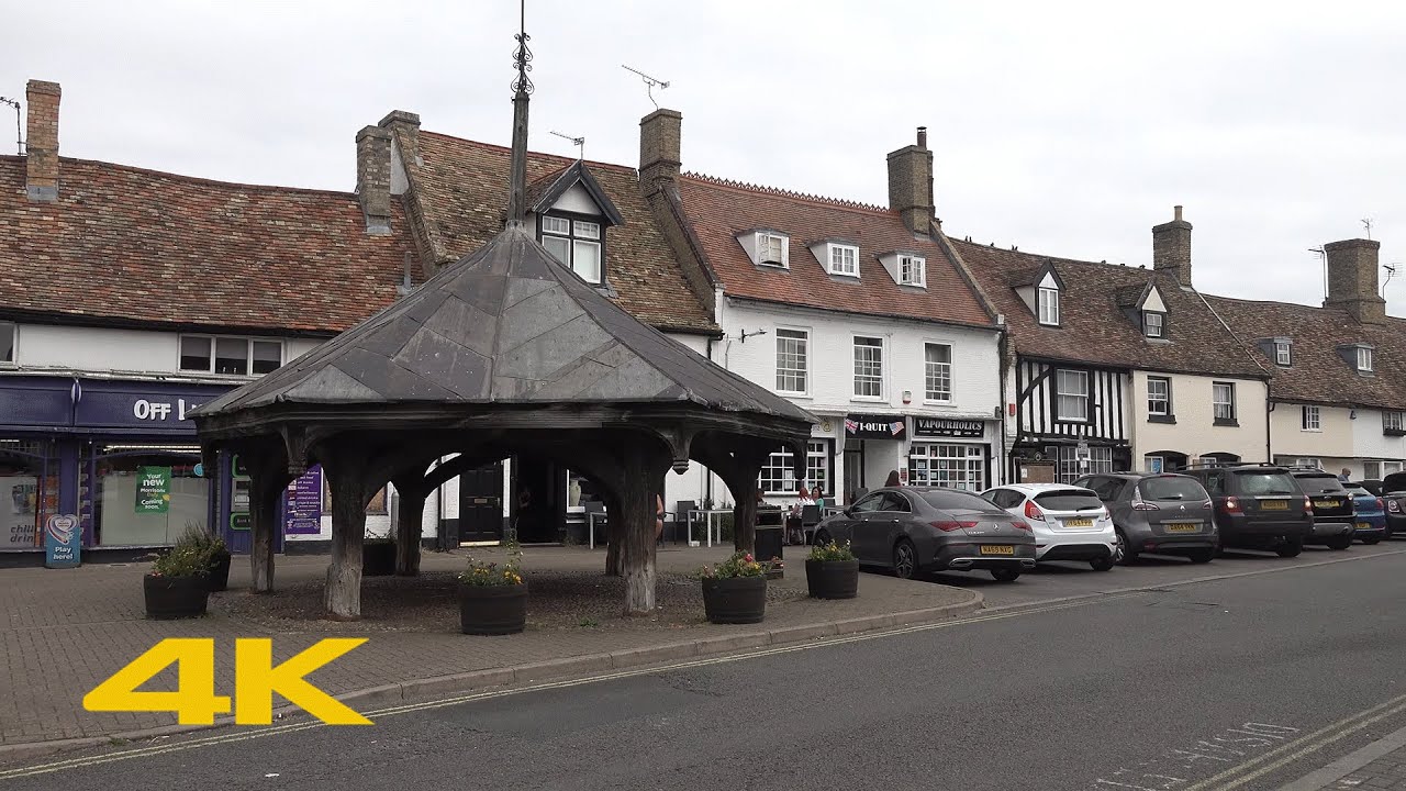 Mildenhall Walk: Town Centre【4K】 - YouTube