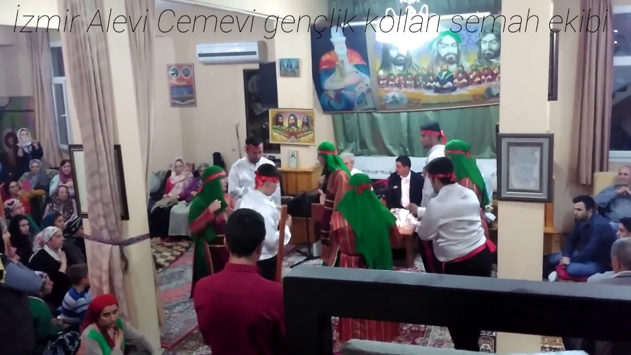 İZMİR ALEVİ CEMEVİ ( MEHTAP ) SEMAH EKİBİ AŞK İLE... ( HIZIR CEMİ ...