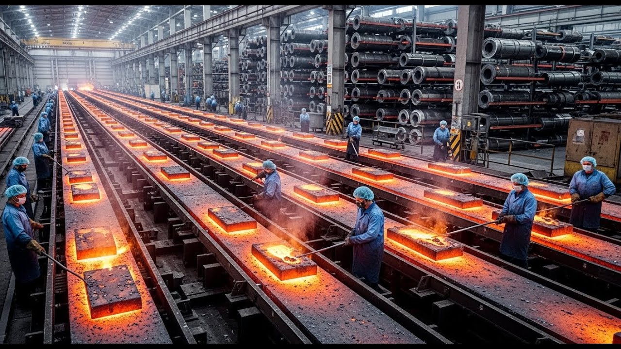 Inside the Steel Factory: How Iron Becomes the Backbone of Civilization ...