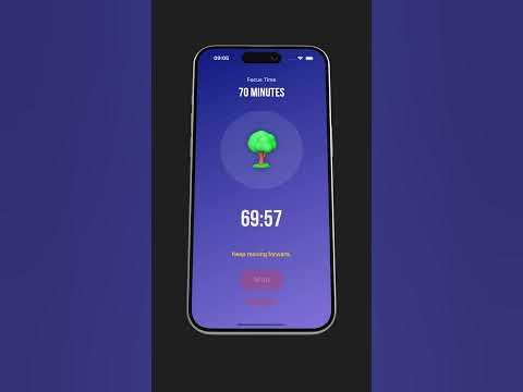 SwiftUI Focus App Template IOS: 15.0+ #shorts - YouTube