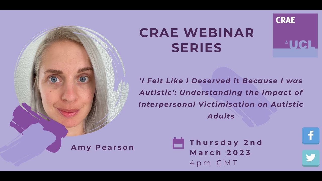 Understanding the impact of interpersonal victimisation on autistic ...