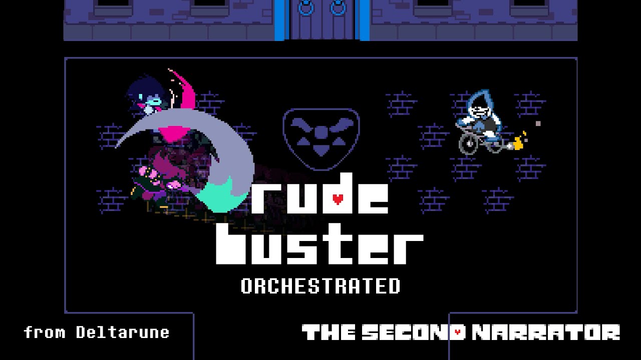 DELTARUNE Orchestrated - Rude Buster - YouTube