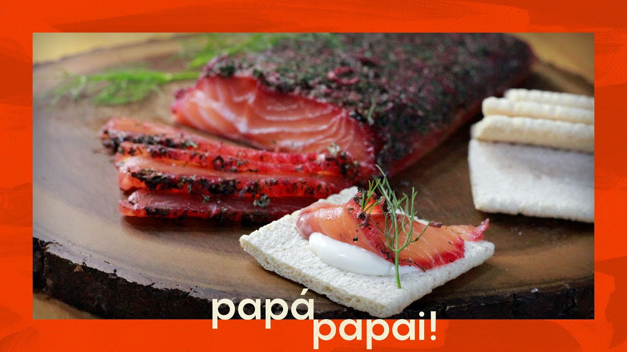 GRAVAD LAX | GRAVALAX | SALMÃO CURADO | RECEITA DE SALMÃO CURADO ...