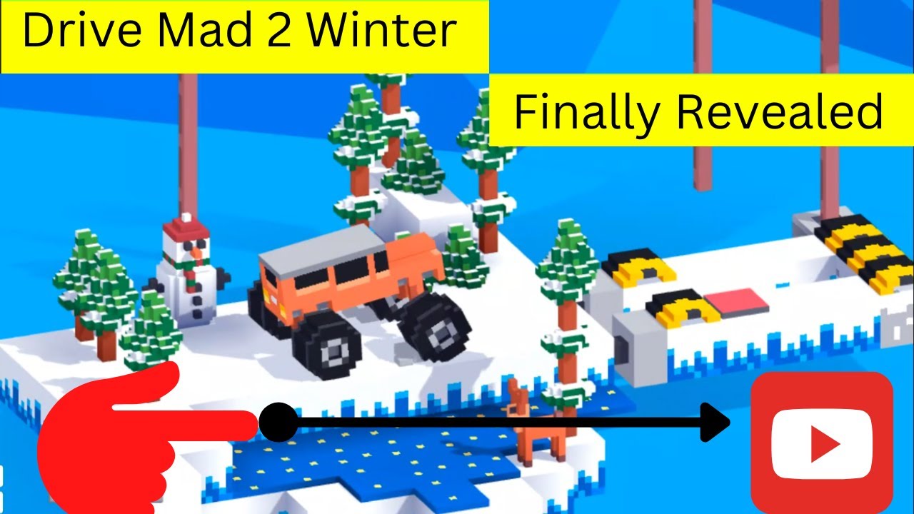 A Day in the Life of Drive Mad 2 Winter - YouTube