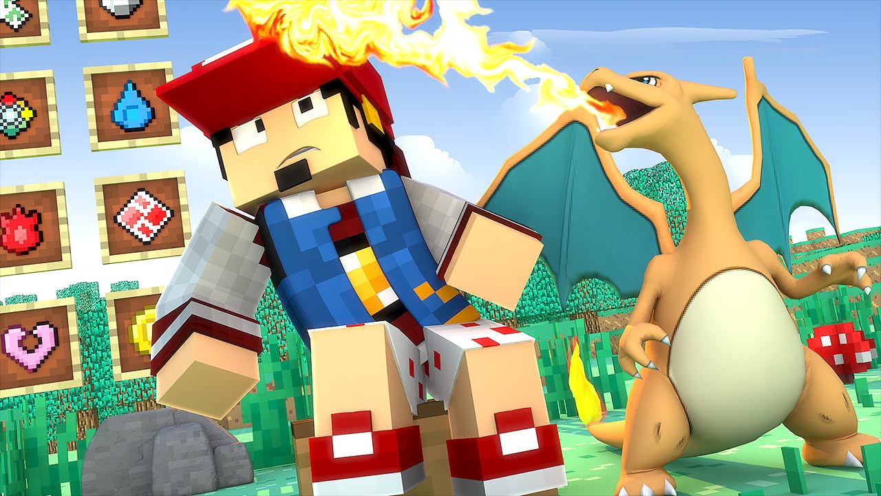 Minecraft: INSIGNIAS - POKEMON CHAMPIONS #13 ‹ AMENIC › - YouTube