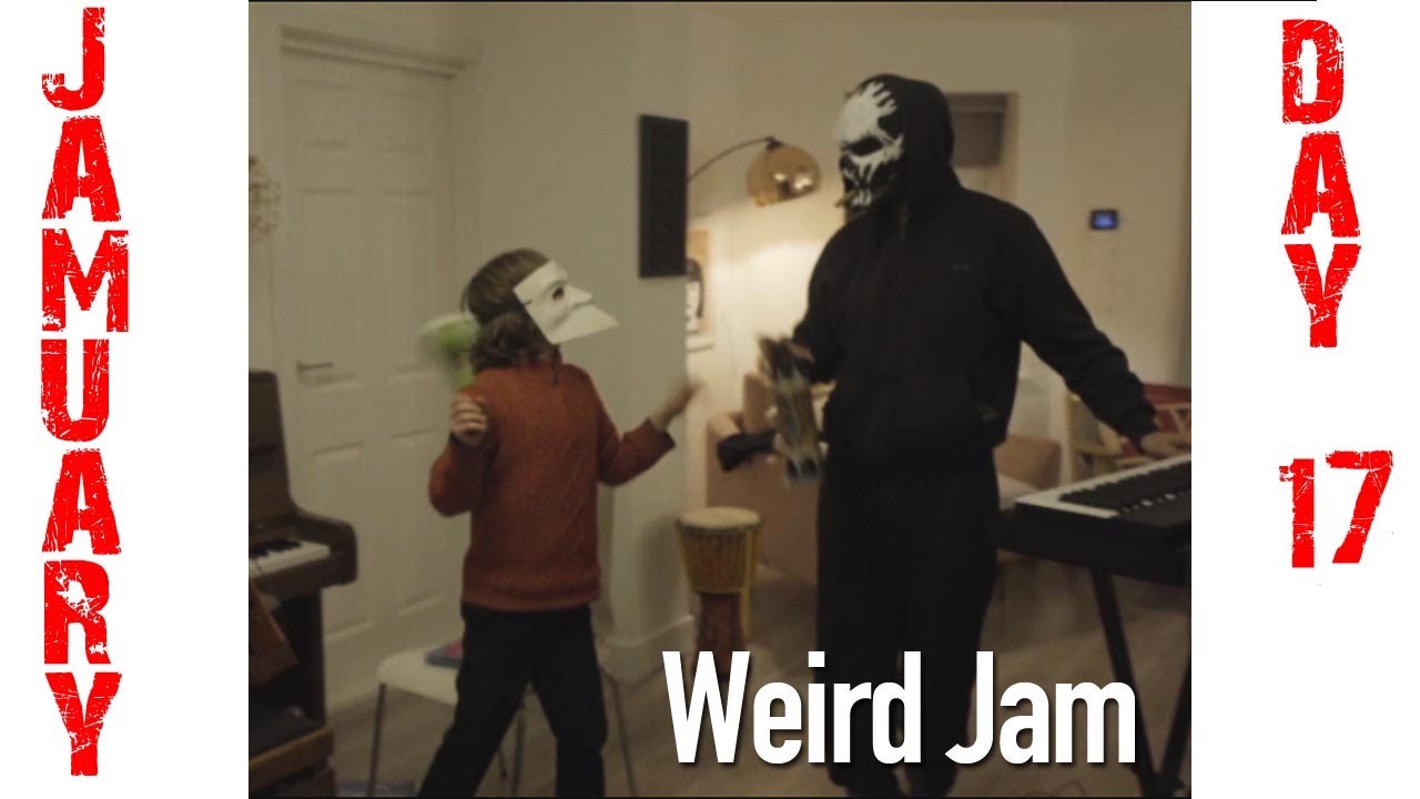 #jamuary2023 Day17 'Weird Jam Family' (live Jam and Sketch) - YouTube