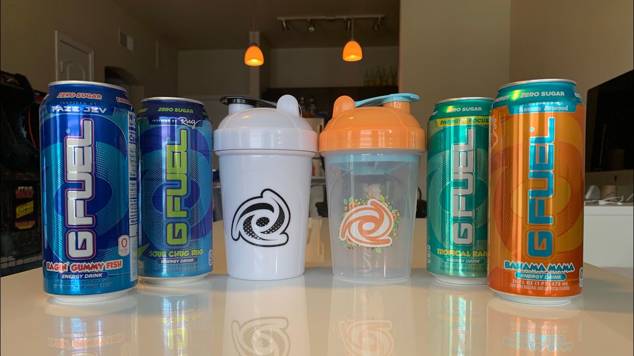 New G Fuel Unboxing! Coral Floral Shaker Cup, Hype Sauce Shaker Cup ...