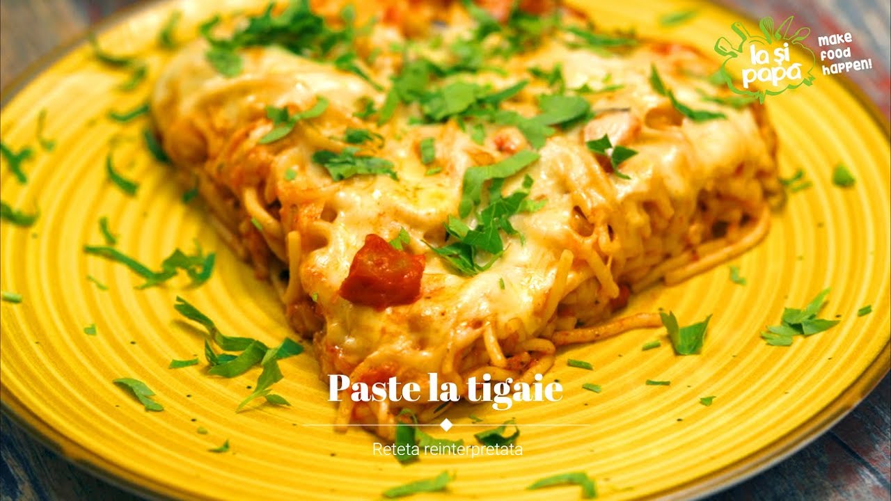 Retete cu paste | Paste la tigaie cu cascaval | Paste cu sos - YouTube