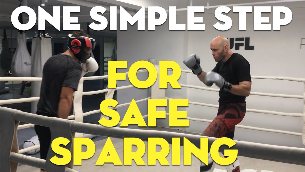 One simple tip for LIGHT contact full speed sparring - YouTube