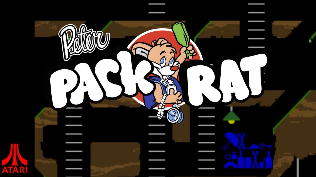 Peter Pack Rat (Arcade/Game Play) - YouTube