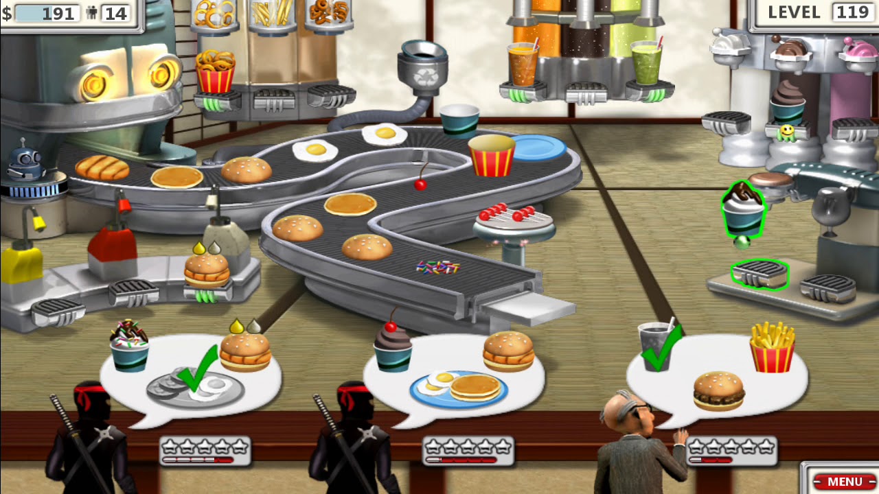 BURGER SHOP 2| (Level 106-120) part 2| PERFECT SCORE|GOBIT GAMES ...
