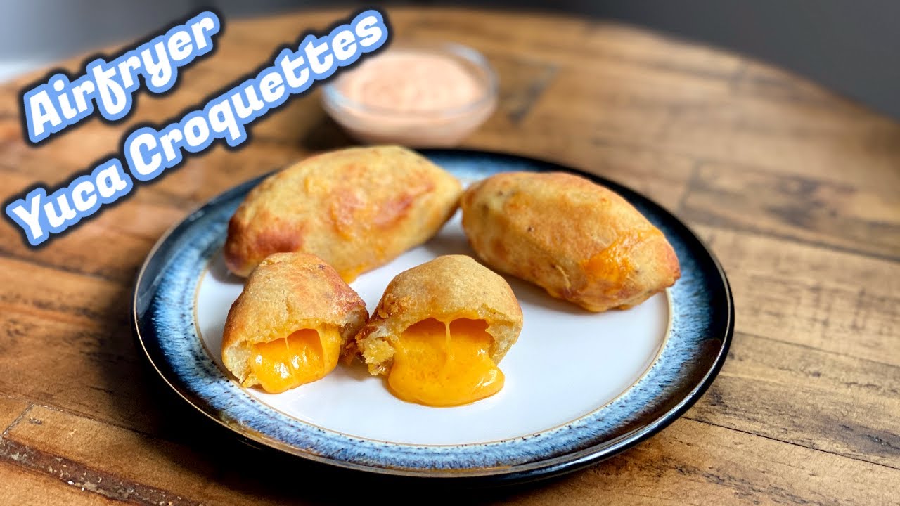Airfryer Yuca Croquettes- Bollitos de Yuca - YouTube