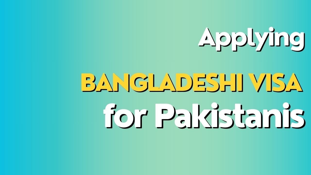 Apply Bangladeshi Visa / NVR From Pakistan - YouTube