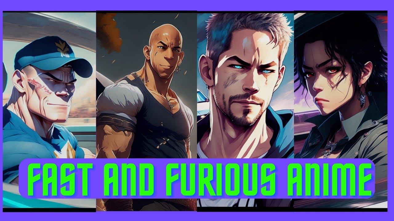 Fast and Furious in Anime Style . - YouTube