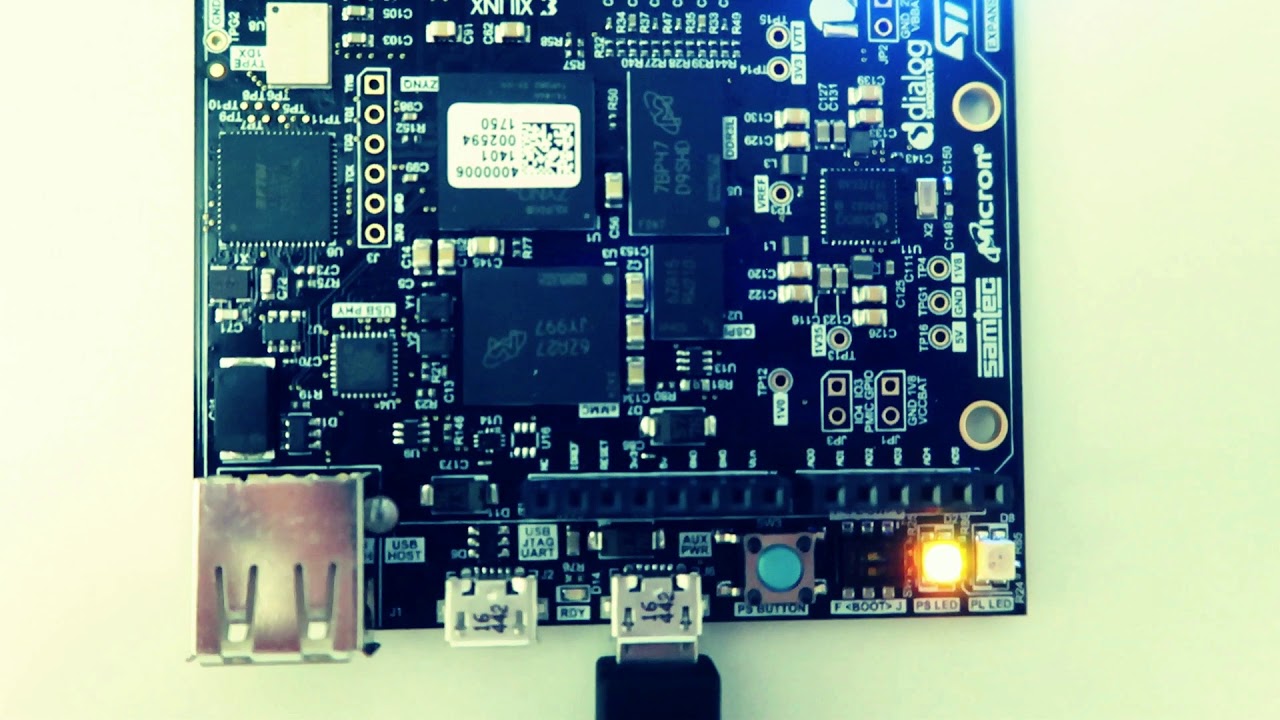 MiniZed Zynq Development Board - YouTube
