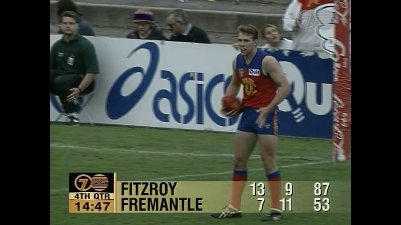 Fitzroy Lions vs Fremantle Dockers - Round 8 - 1996 - Fitzroy's Last ...