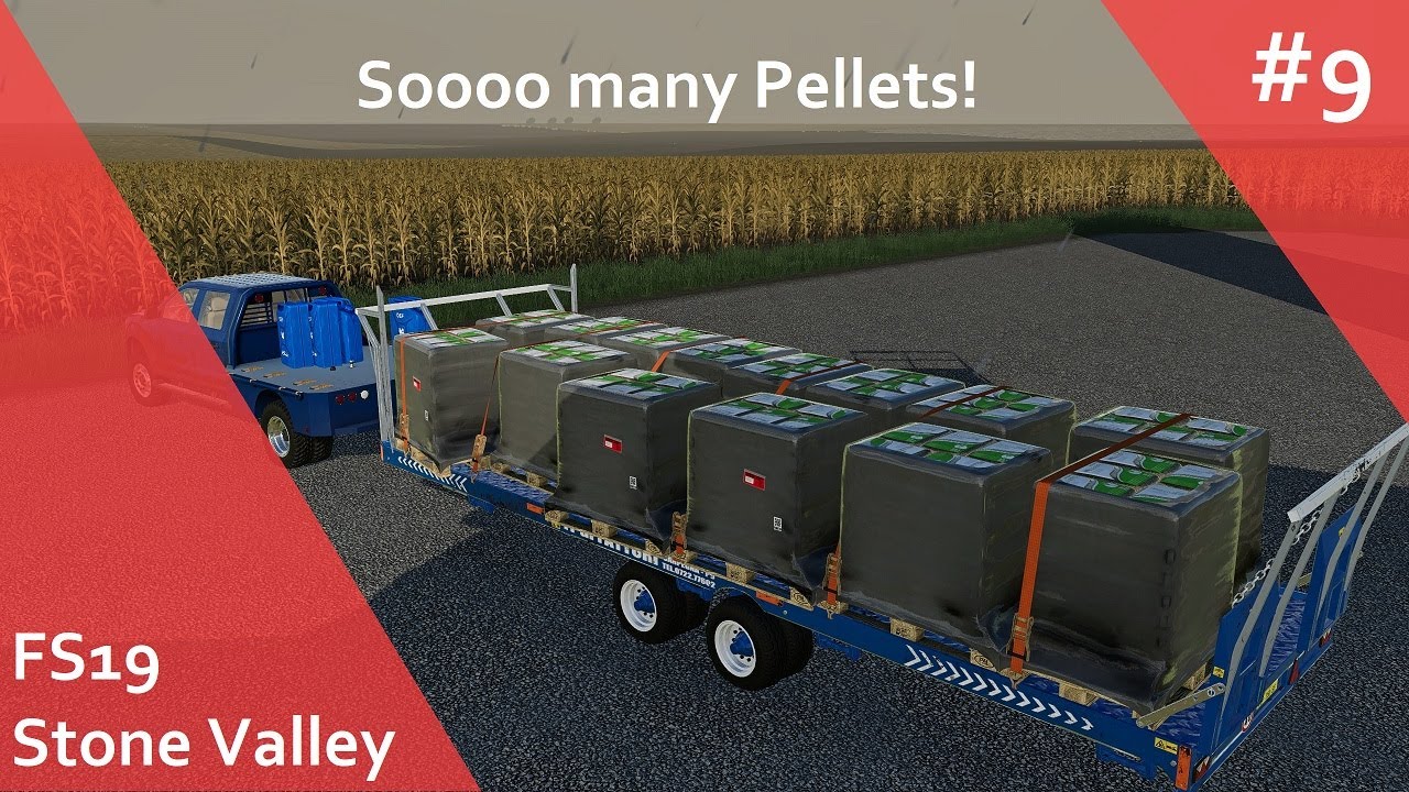 FS19 Stone Valley #9 - SOOOO MANY PELLETS - YouTube