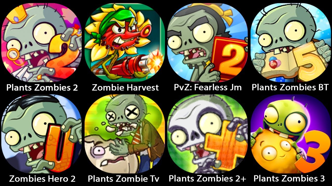 Plants vs Zombies Unlimited,Plants vs Zombies 2,PvZ 2: China,Zombie ...