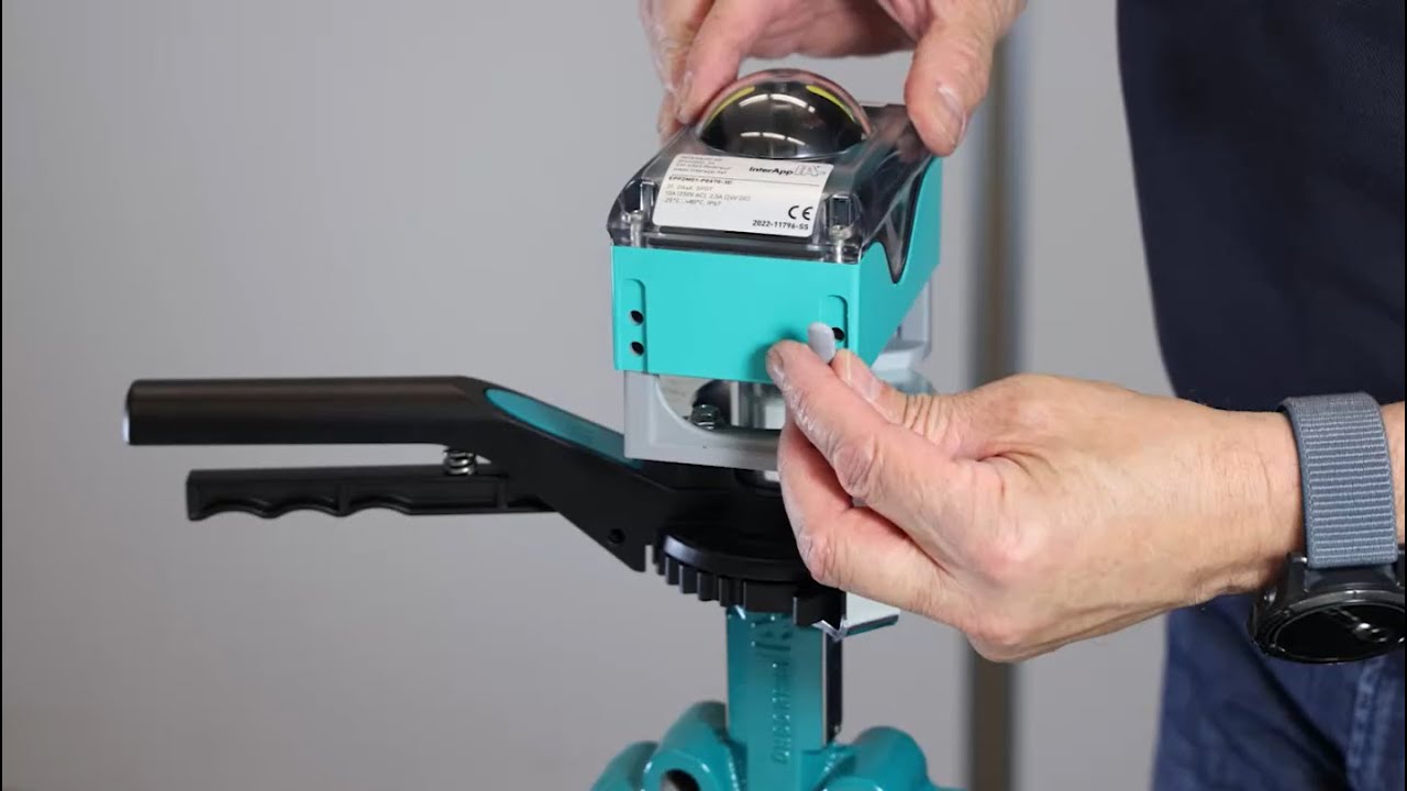 How to install a limit switch box on a handlever - YouTube