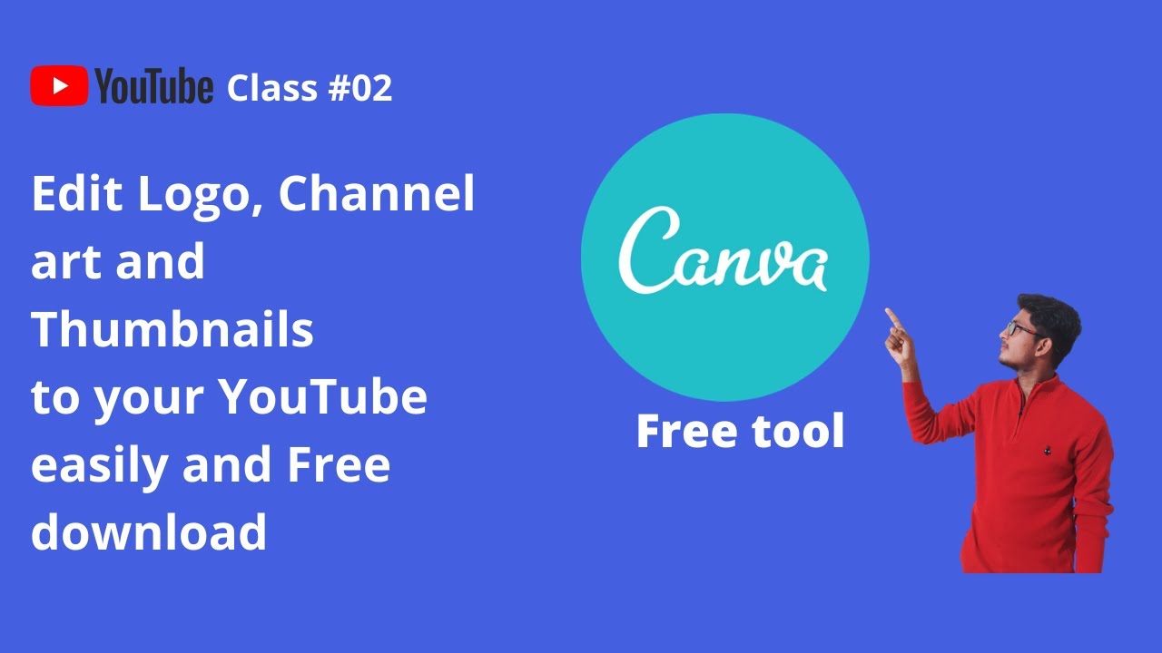 Edit your YouTube Channel Logo and Channel art with Simple and Free ...