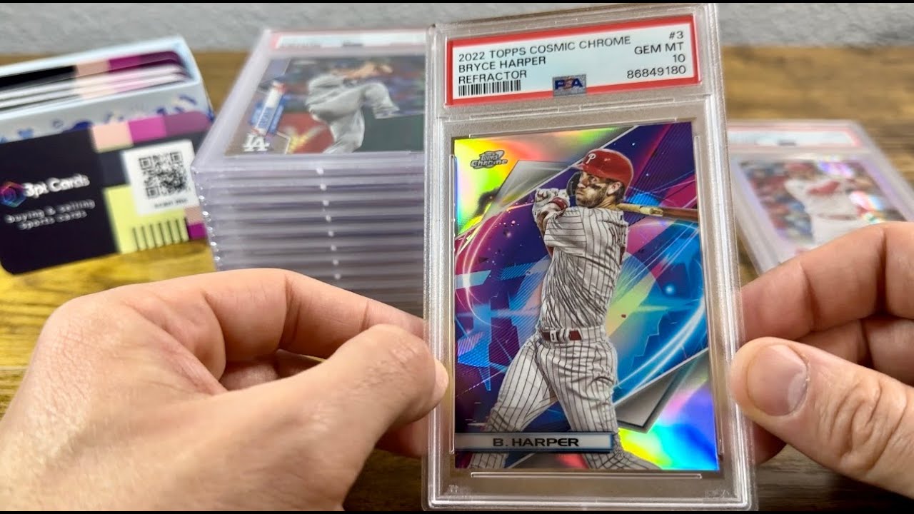 PSA Order Reveal, PSA Submission Results, 55 Cards (MLB + 2 NFL cards ...