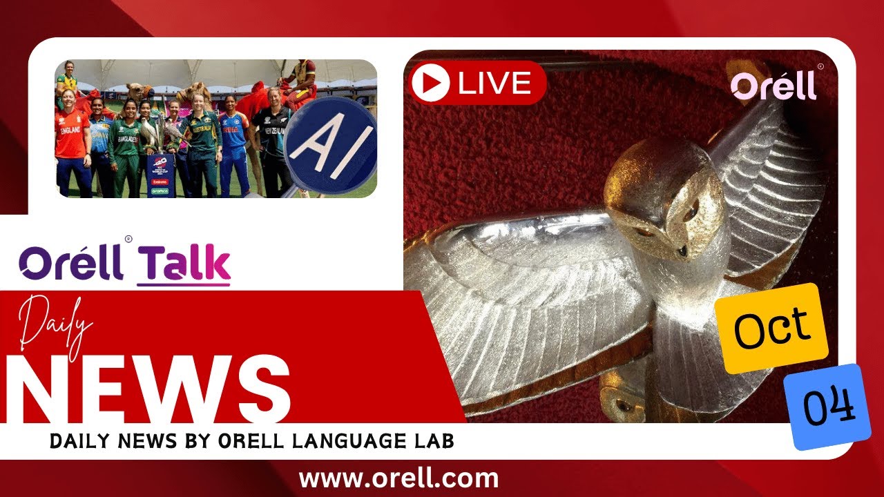 Orell Talk Daily News 04 October 2024 - YouTube