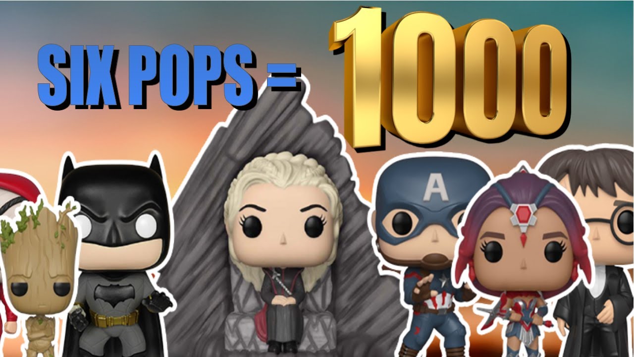 SIX FUNKO POPS = 1000 CHALLENGE | Who Will Win? Find Out LIVE! #6in1000 ...