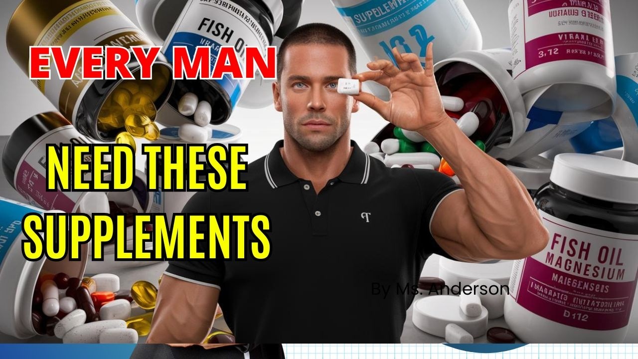 Best Supplement for Man | Supplements Every man Should Consume to Stay ...