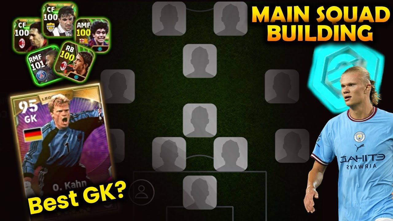 This Is My Powerfull Squad | Main Squad Building | E-FOOTBALL 23 - 24 ...