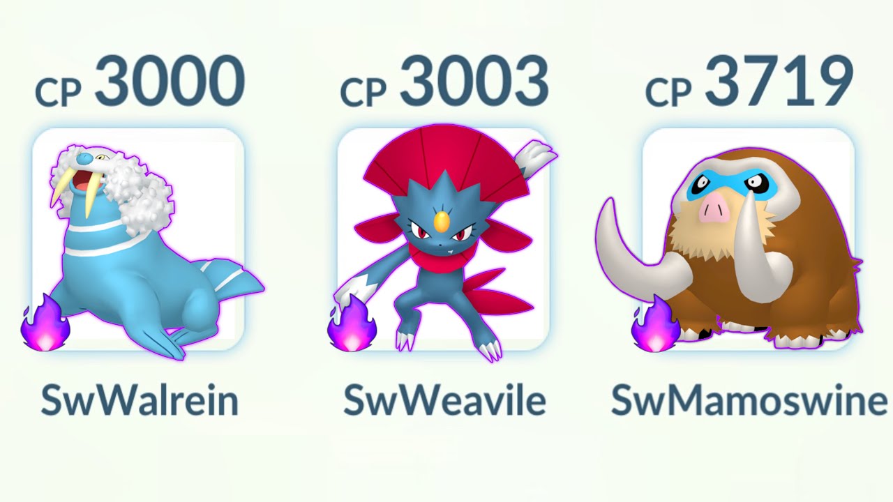 Triple ICE SHADOW POKEMON TEAM…🥶 - YouTube