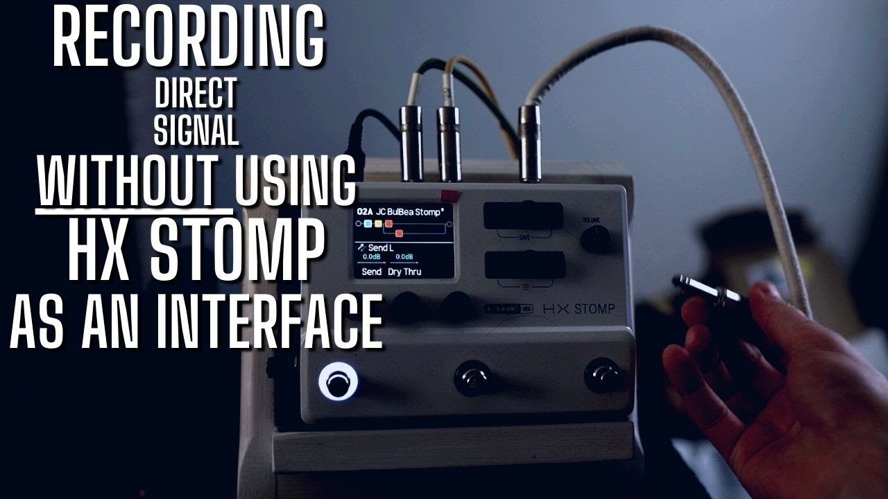 You probably NEED to Record your HX STOMP DI - YouTube