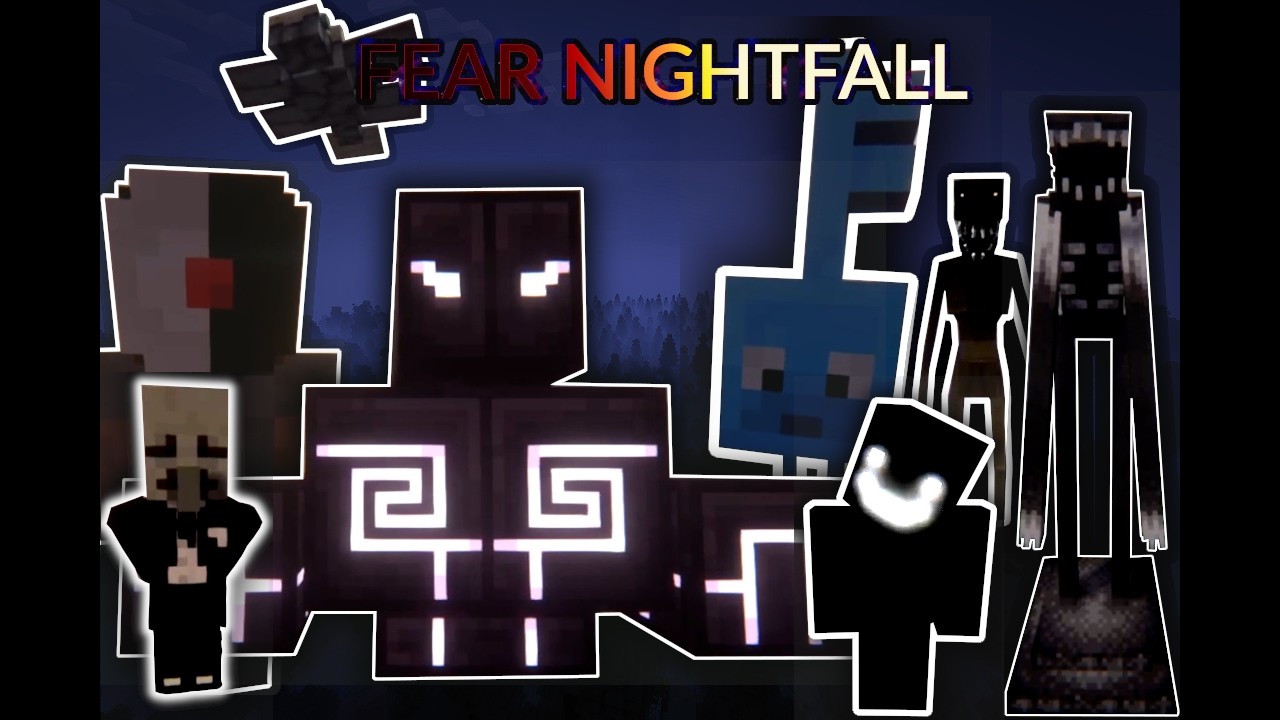 Minecraft Is TERRIFYING!!! | Minecraft Fear Nightfall Part 1 - YouTube