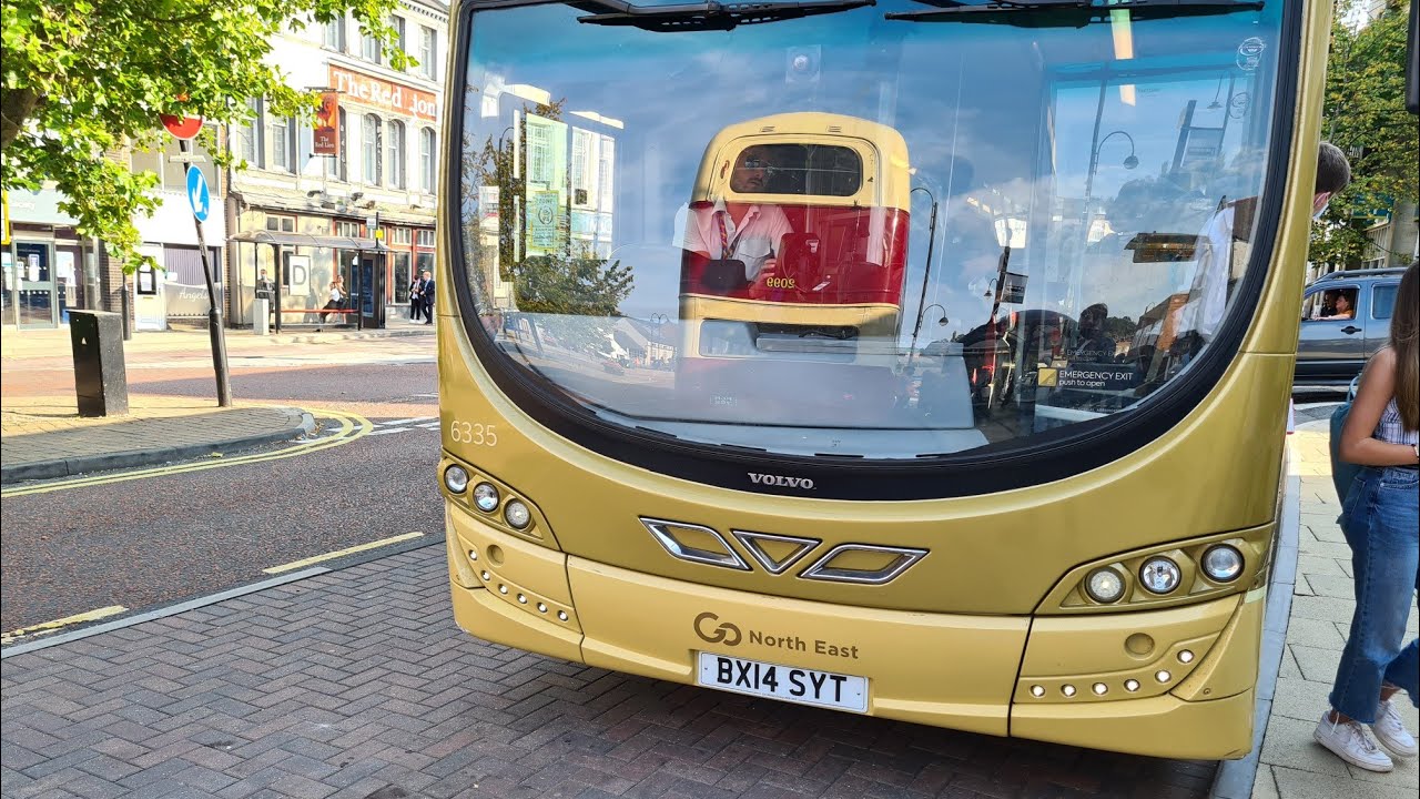 🚍*Beast* Go North East 6335 BX14 SYT Volvo B5 - YouTube