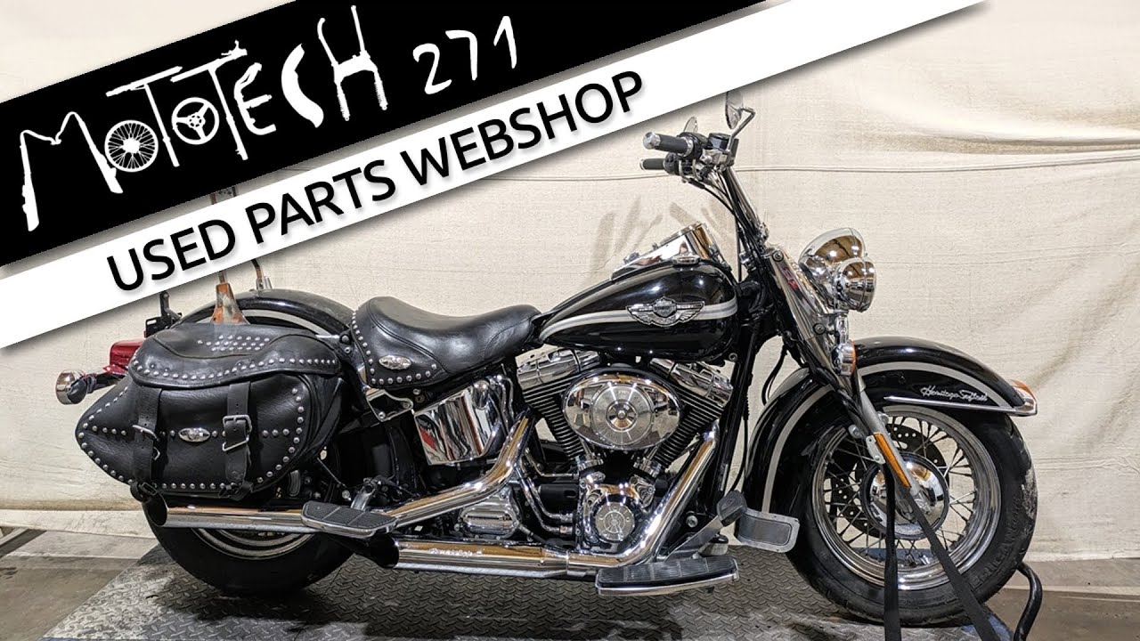 2003 Harley Davidson FLSTC Softail Heritage Classic 100th Used ...
