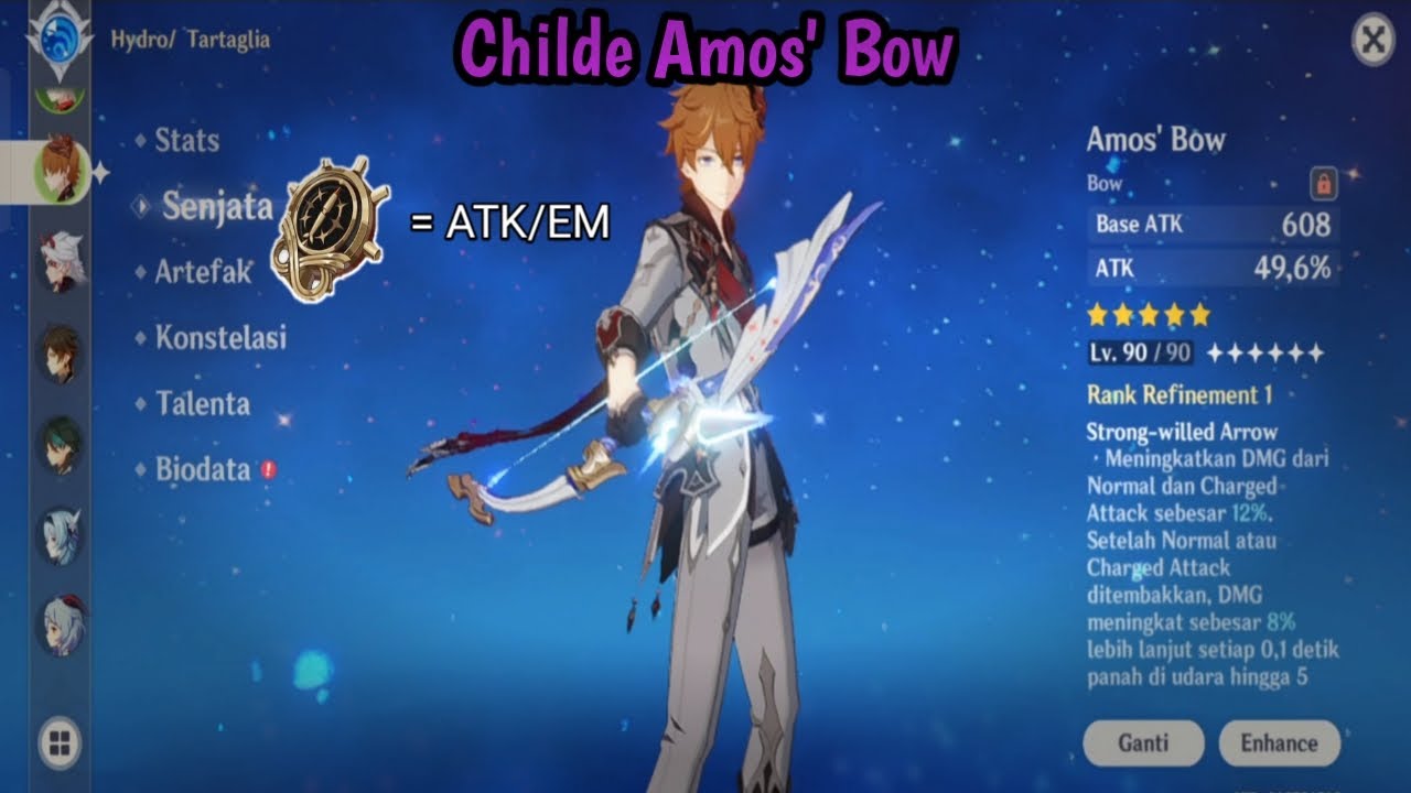 Childe Amos' Bow nuke showcase - YouTube