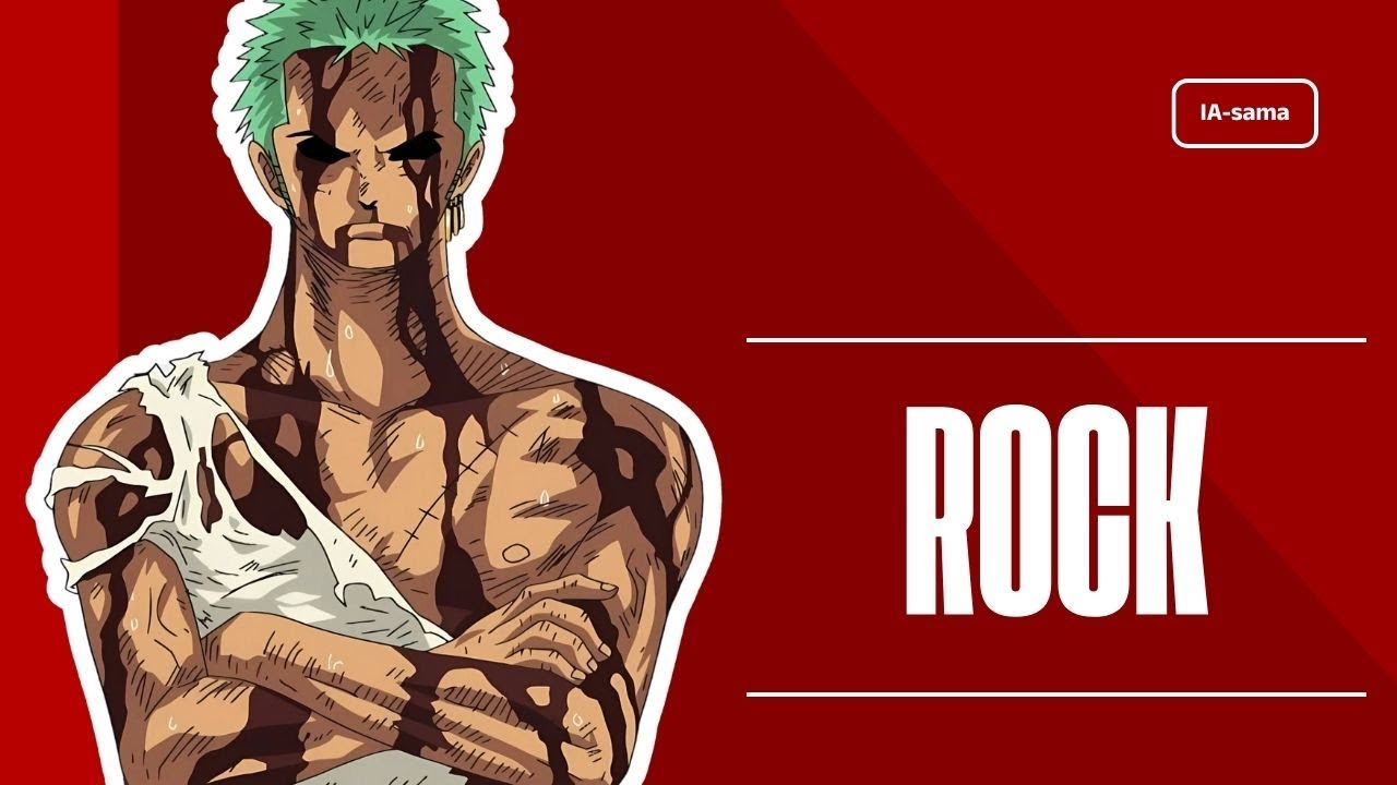 El ROCK de Roronoa Zoro de IA-sama - YouTube