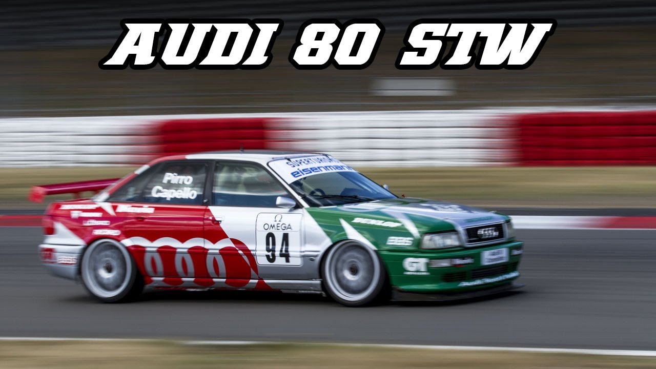 1994 Audi 80 Competition STW - Racing at Nürburgring 2018 - YouTube