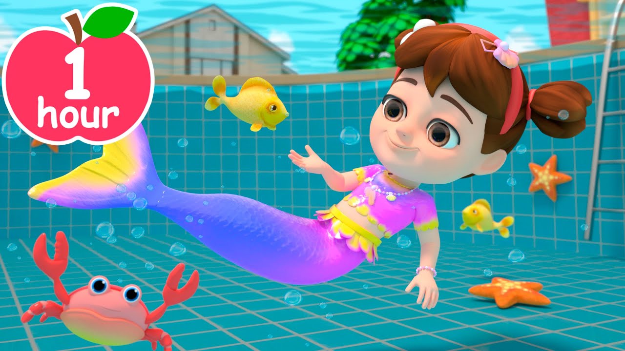 Little Mermaid Song | Newborn Baby Songs & Nursery Rhymes - YouTube