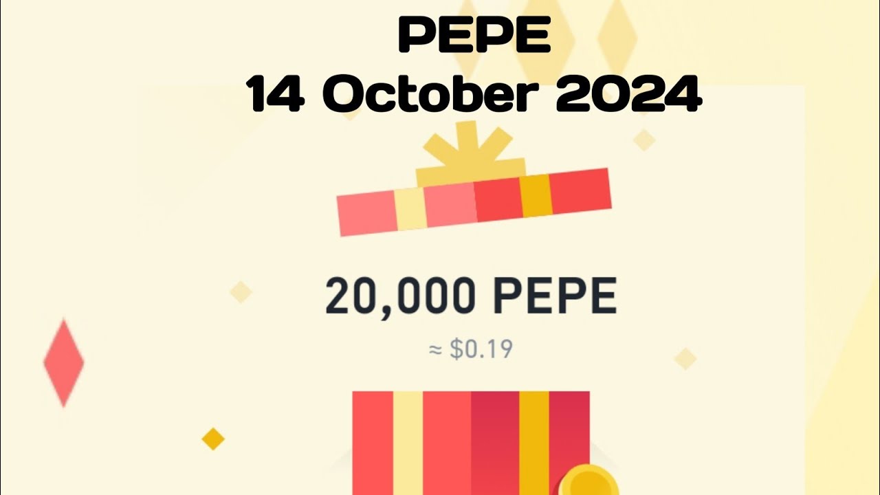 Free Pepe💰 Red Packet Code In Binance Today 🎁 14 October New Update Red ...