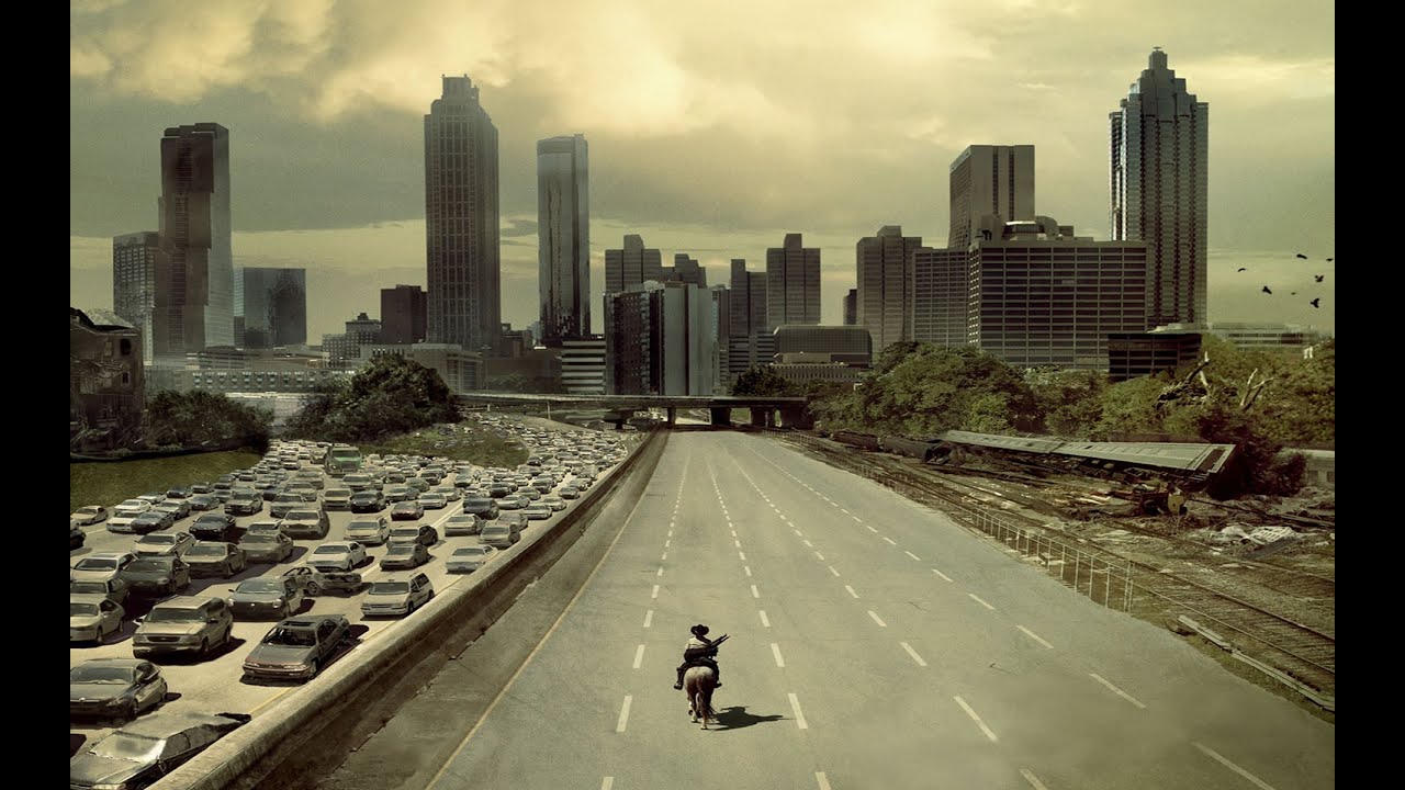 Rick Grimes Enters Atlanta - YouTube