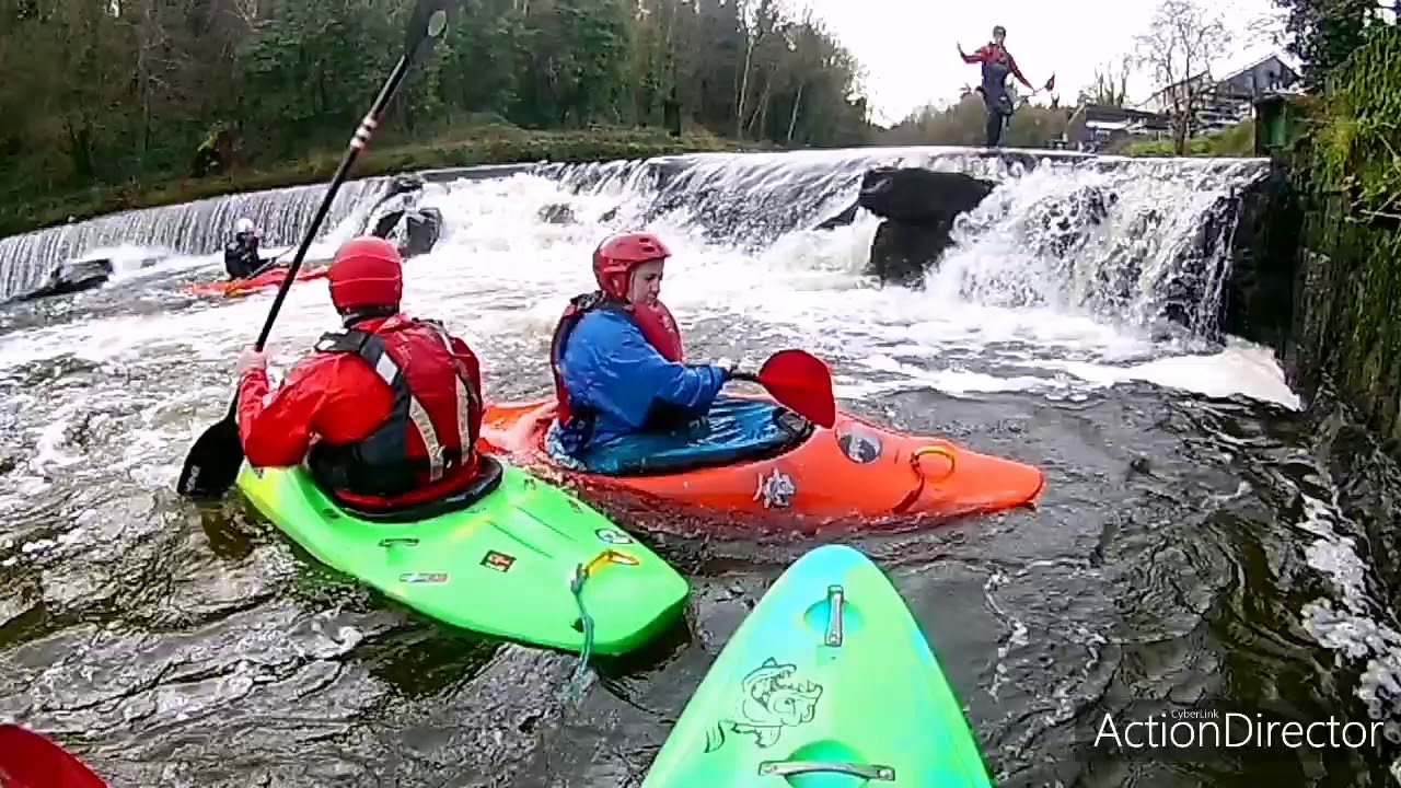 Blackwater low level river run 260120 - YouTube
