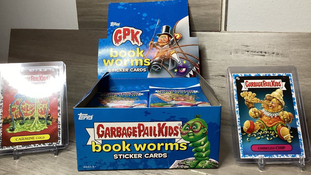 Father And Daughter Unboxing Newest Series Of GPK 2022 Bookworms - YouTube