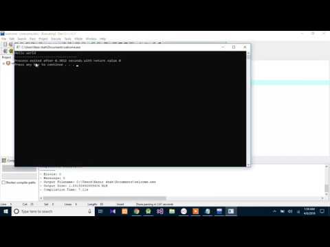 code your self c++ introduction - YouTube
